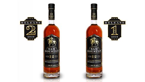 Sam Houston Launches a 12-Year-Old Kentucky Straight Bourbon Whiskey